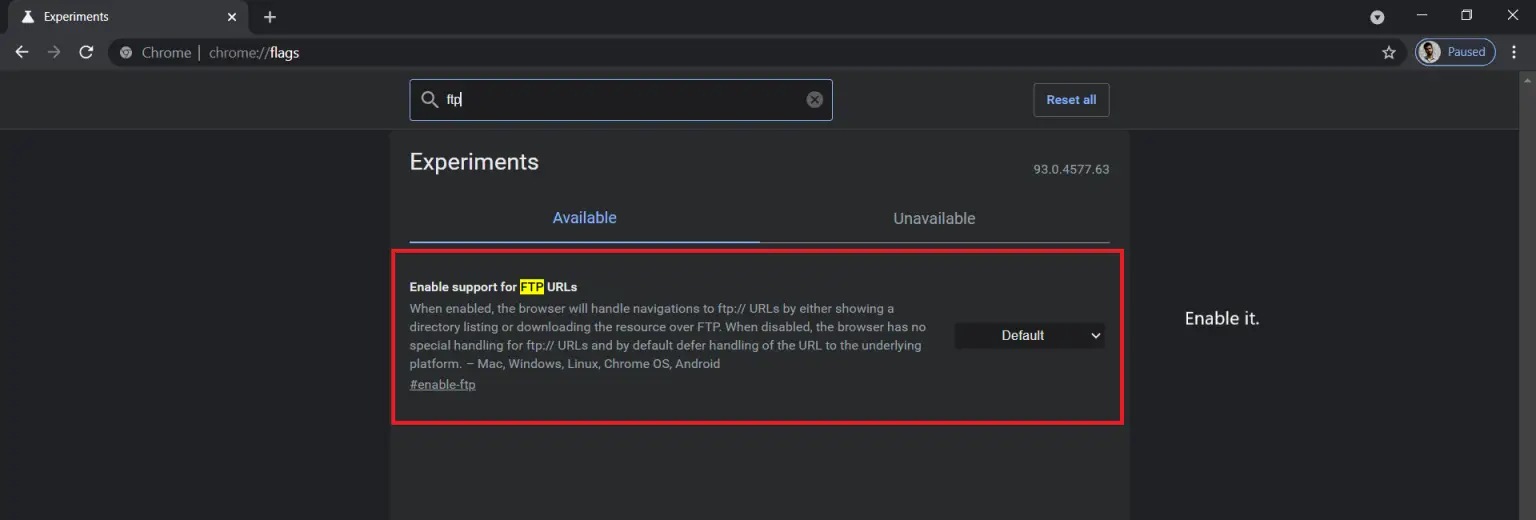 2 Workarounds to Enable FTP Settings in Chrome Flags - Browser To Use