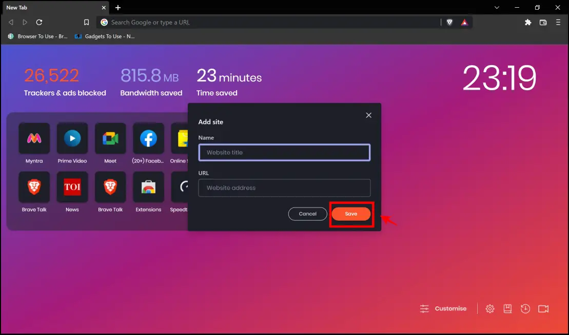 13 Ways to Customize Brave Browser UI & New Tab Page - Browser To Use